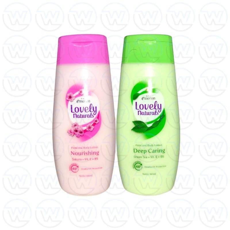 Jual Emeron Lovely Naturals Hand & Body Lotion 100ml | Shopee Indonesia