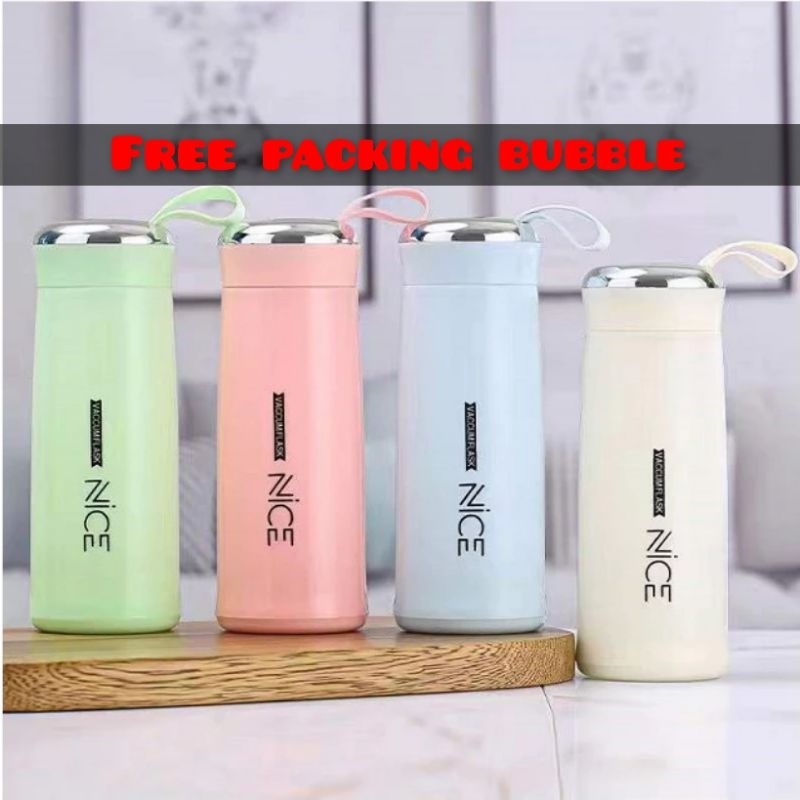 Jual ( BISA COD) BOTOL MINUM NICE BPA FREE 400 ML LARISAMINHELM.ACC ...