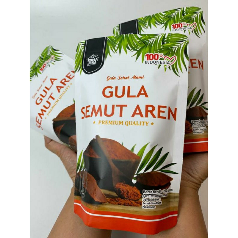 Jual Gula Semut Aren Rumanira (200 gram) | Shopee Indonesia