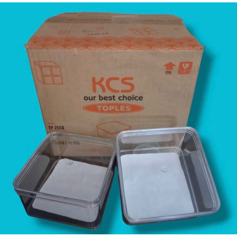 Jual Toples Kue Kering Merek KCS 250 SQ.Model Kotak Persegi Empat ...