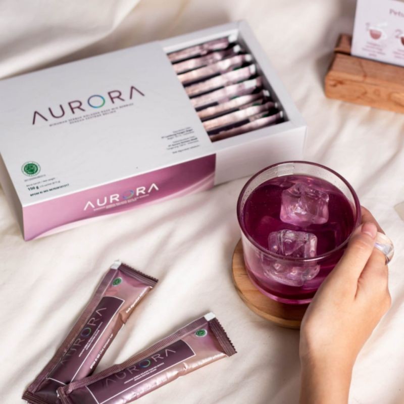 Jual Aurora Saffron Collagen - Healthy Pack 10 Sachet | Shopee Indonesia