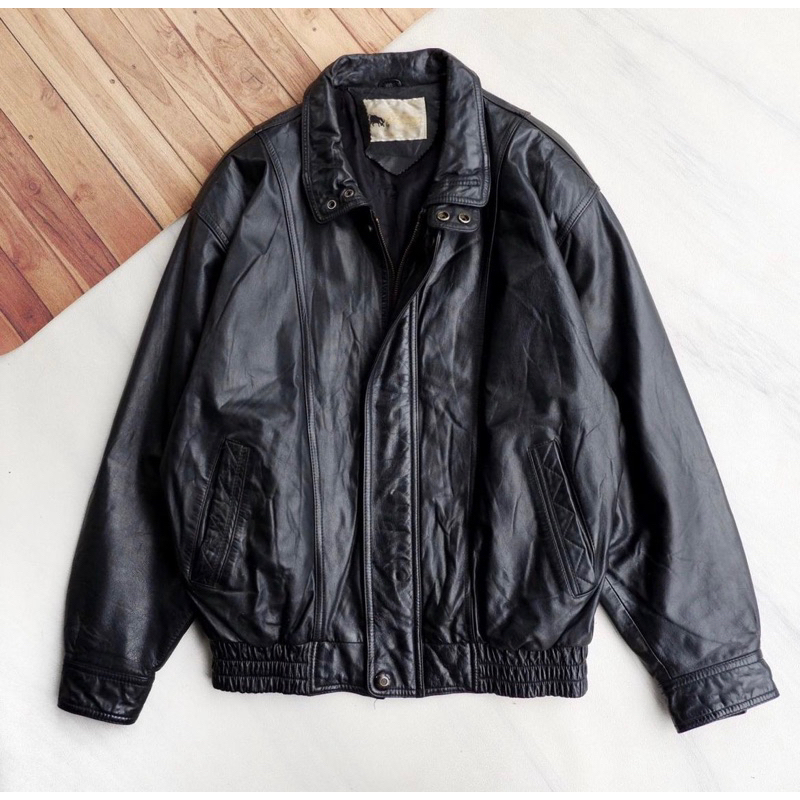 Jual leather jacket | Shopee Indonesia