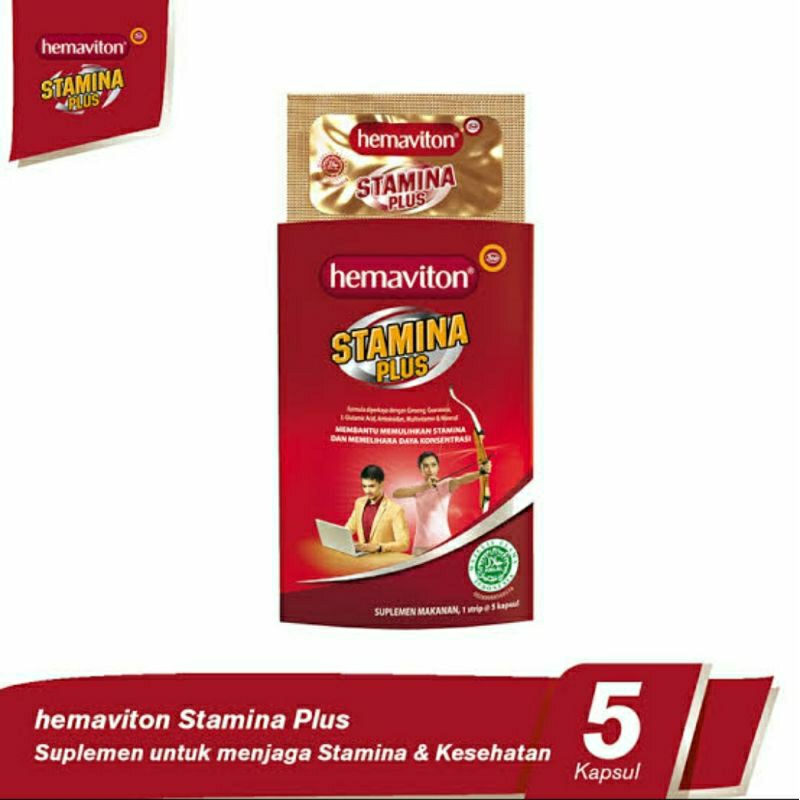 Jual Hemaviton Stamina Plus 5 tablet Kesehatan Daya Tahan Tubuh Action ...