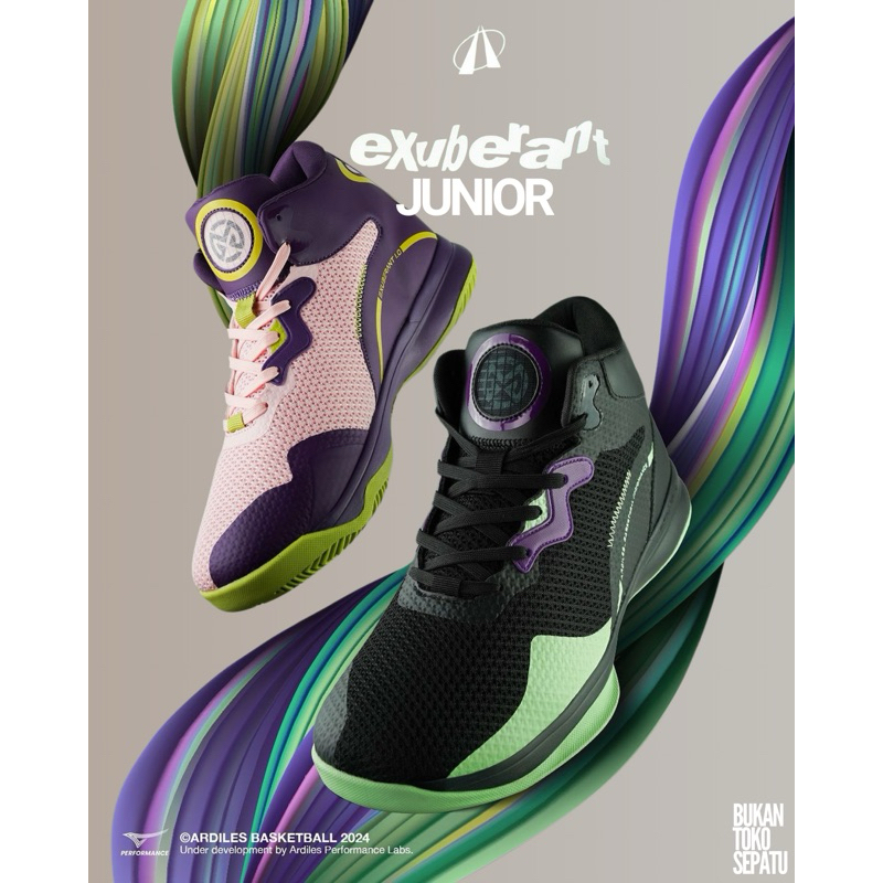 Jual IBL X ARDILES EXUBERANT JUNIOR SERIES BASKETBALL SHOES SEPATU ...