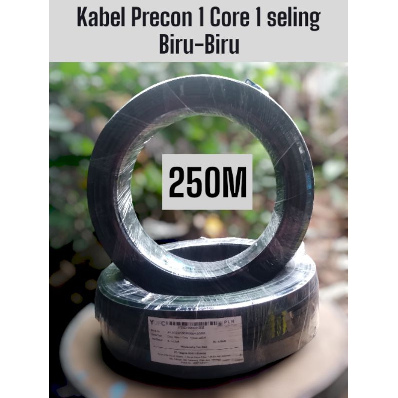 Jual Kabel FO siap pakai ukuran 250M Biru-Biru | Shopee Indonesia