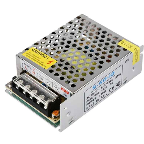 Jual Adaptor Switching 12V 5 A Power Supply Trafo LED Strip 12V 5A 12 Volt 5 A Ballast LED 12 V ...