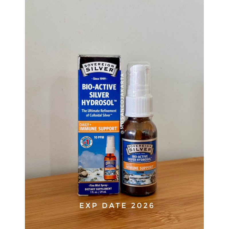 Jual Sovereign Silver Bio Active Silver Hydrosol Colloidal Silver Spray ...