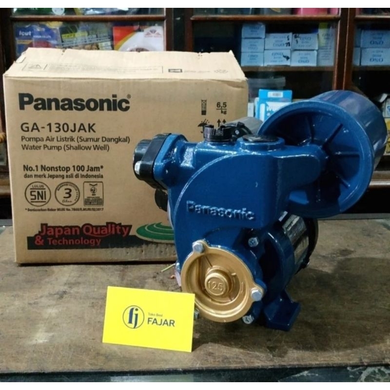 Jual Mesin pompa air otomatis Panasonic GA 130 JAK Water pump Automatic ...