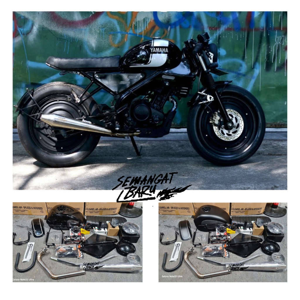 Jual PAKET BRATCAFE BRATSTYLE CB150R CBR HITAM | Shopee Indonesia