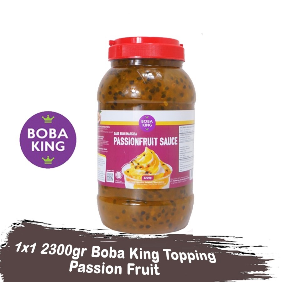 Jual Boba King selai passion fruit 2,3 kg passion fruit Jam ...