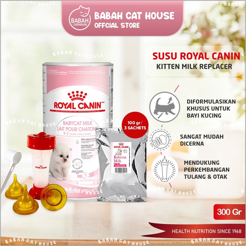 Jual Royal Canin BABYCAT MILK BOX 300gr Susu Untuk Bayi Anak KUCING Kitten Rc Baby Cat Anakan ...