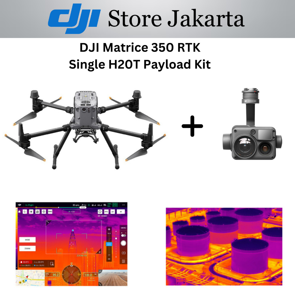 Jual DJI Matrice 350 RTK Single H20T Payload Kit | Shopee Indonesia