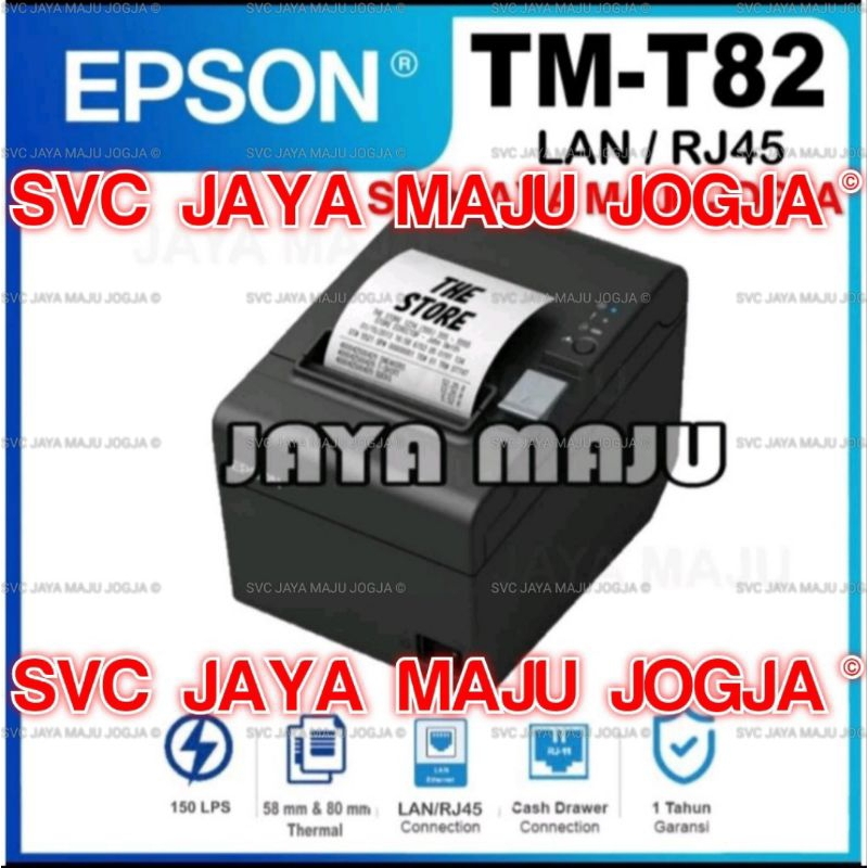 Jual EPSON TM T82 - (503) LAN SPEED 150 MM/S -- (522) LAN SPEED 250 MM ...