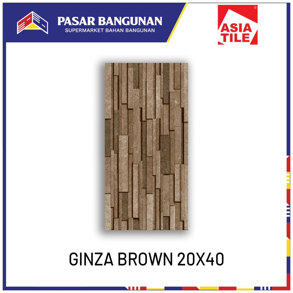 Jual Keramik Dinding Asia Tile Ginza Grey 20x40 KW 1 | Shopee Indonesia