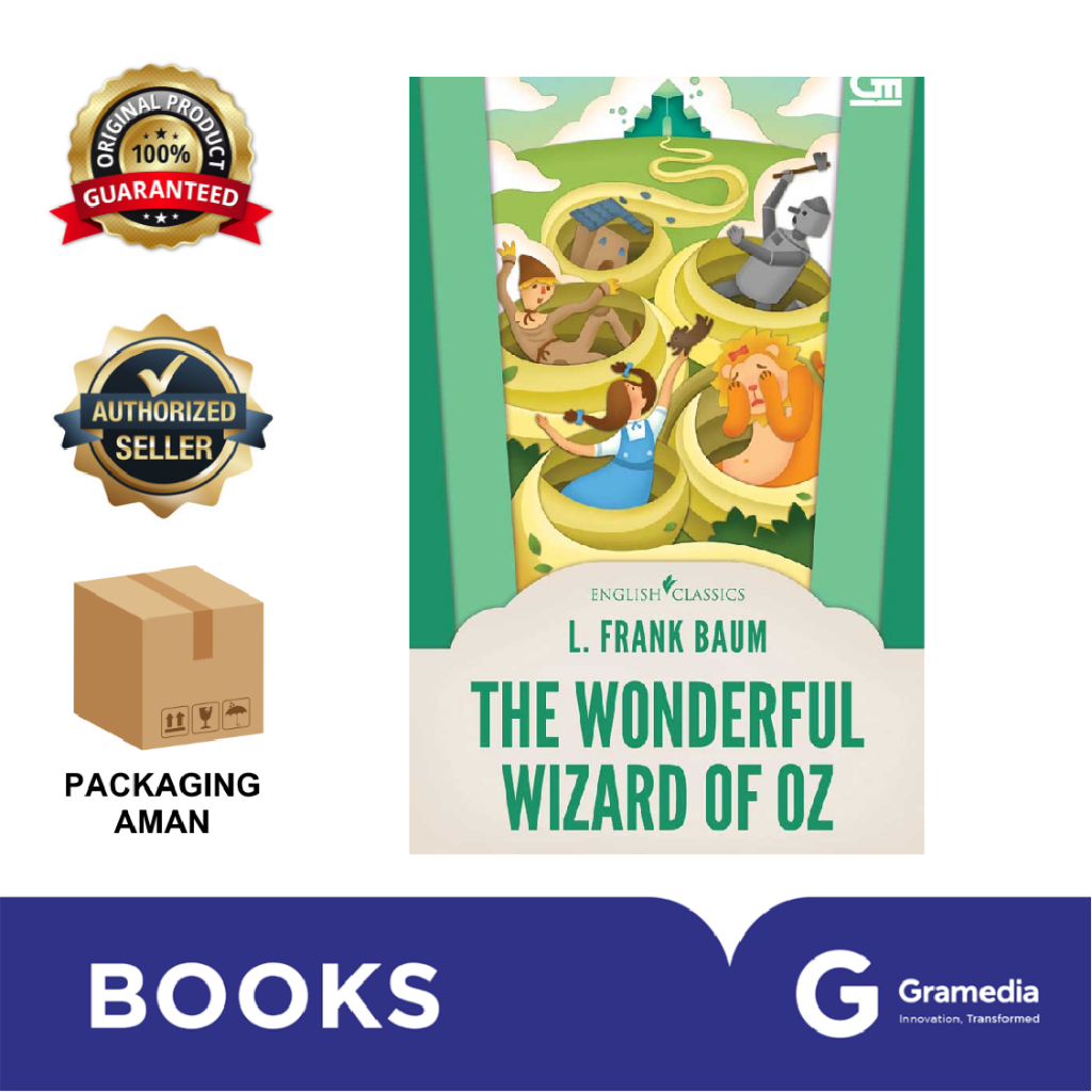 Jual English Classics: The Wonderful Wizard of Oz | Shopee Indonesia