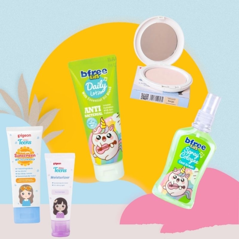 Jual Pigeon Teens Skincare Wajah Satu Paket Lengkap Untuk Anak Usia 10 ...