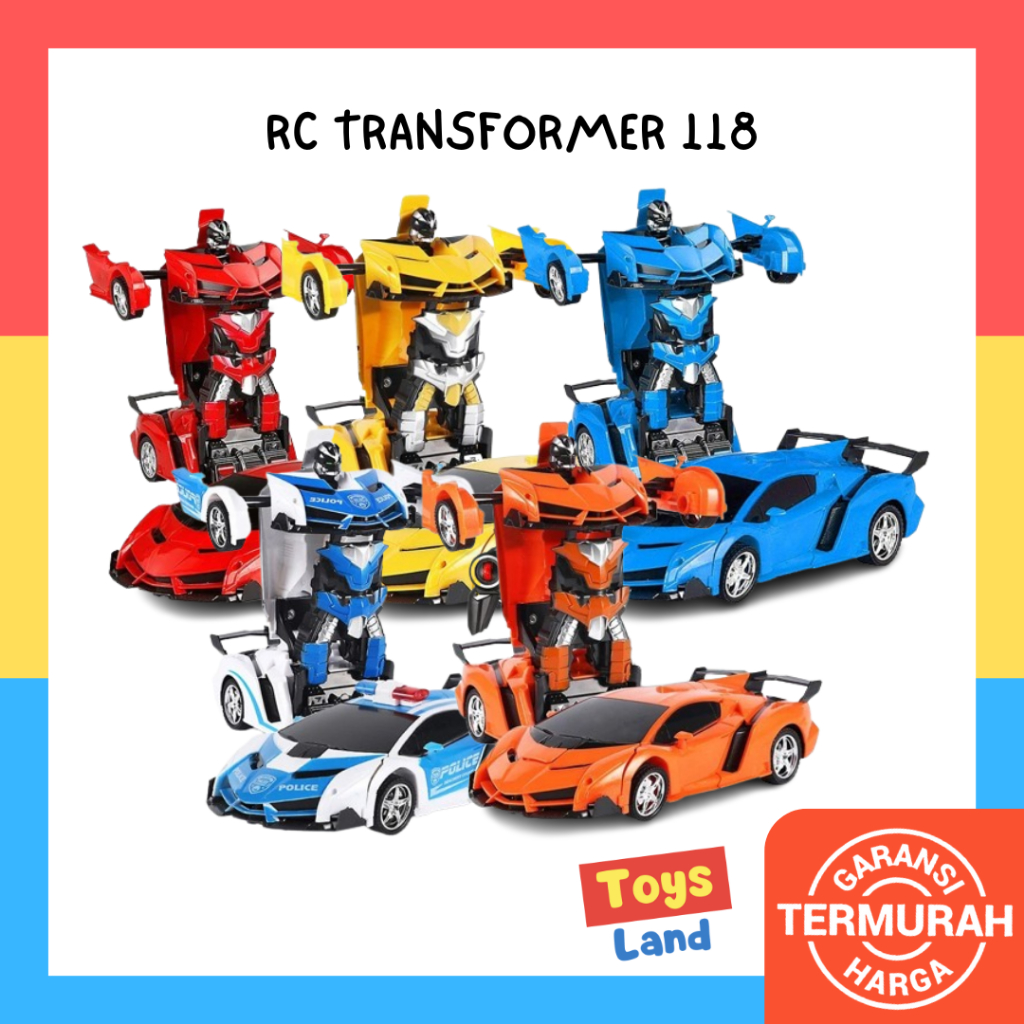 Jual Mobil Remote Control Transformer 1:18 1023 Mobil Remot Mobil RC ...