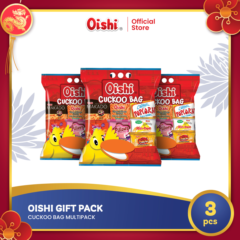 Jual Oishi Gift Pack - Multipack 3pcs | Shopee Indonesia