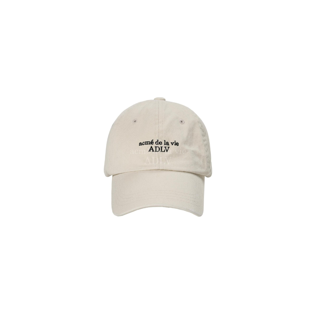Jual ADLV Basic Logo Emblem Washing Ball Cap Beige | Shopee Indonesia