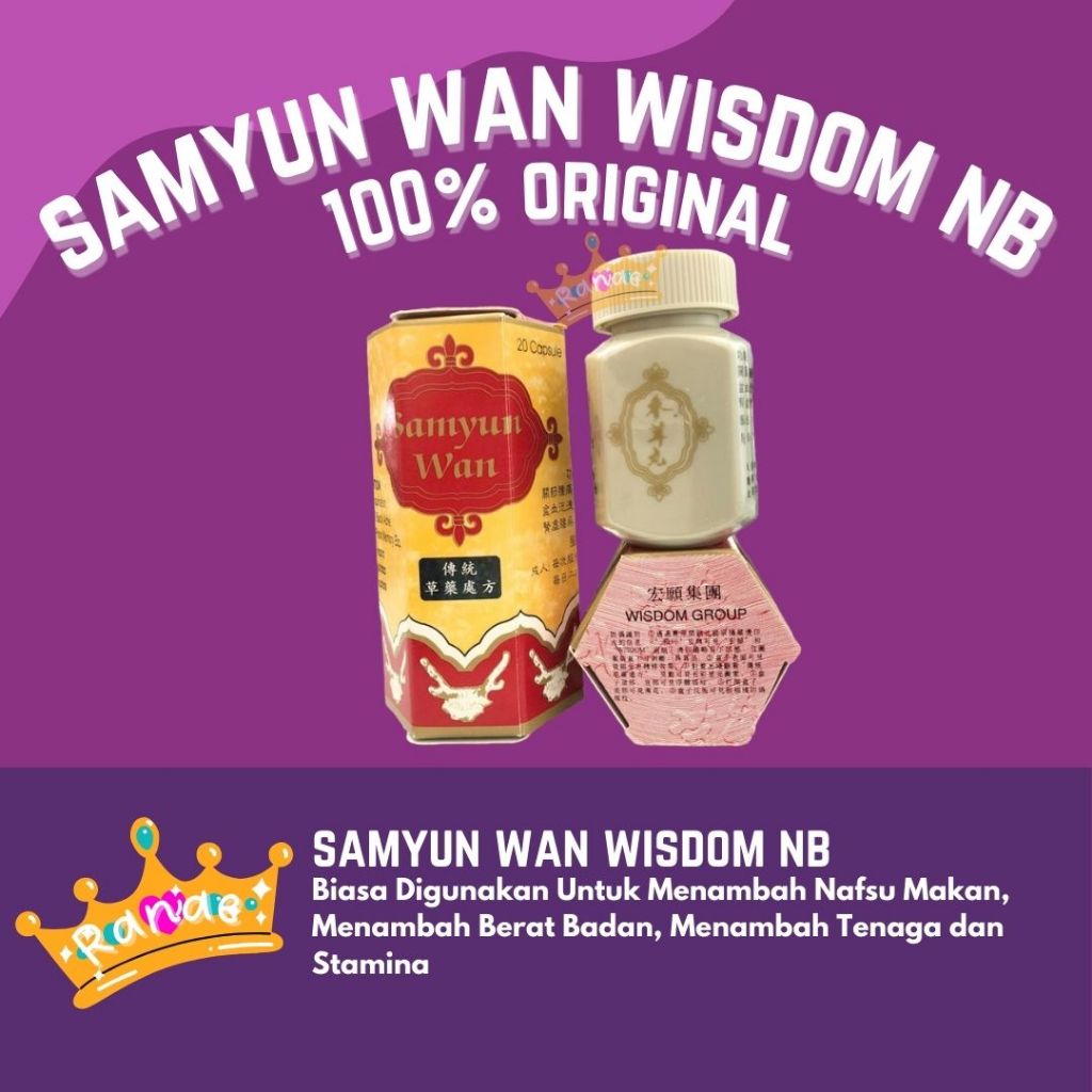 Jual NB Samyunwan samyun wan Wisdom no barcode - Penggemuk Syw NB ...
