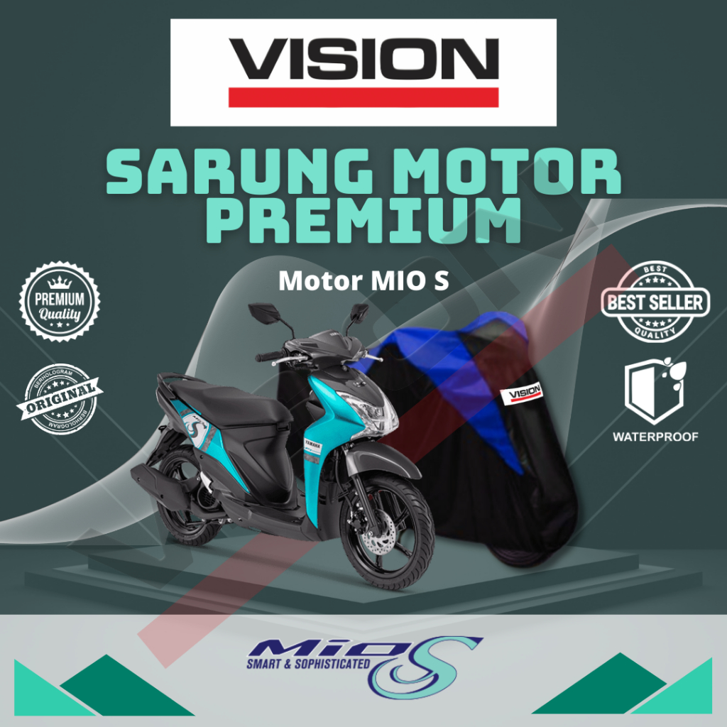 Jual Sarung motor Vision Yamaha Mio S Indoor&Outdoor | Shopee Indonesia