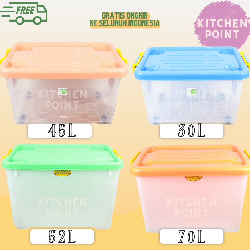 Jual KP - Container Box Rapika Ukuran Medium - Tempat Penyimpanan ...