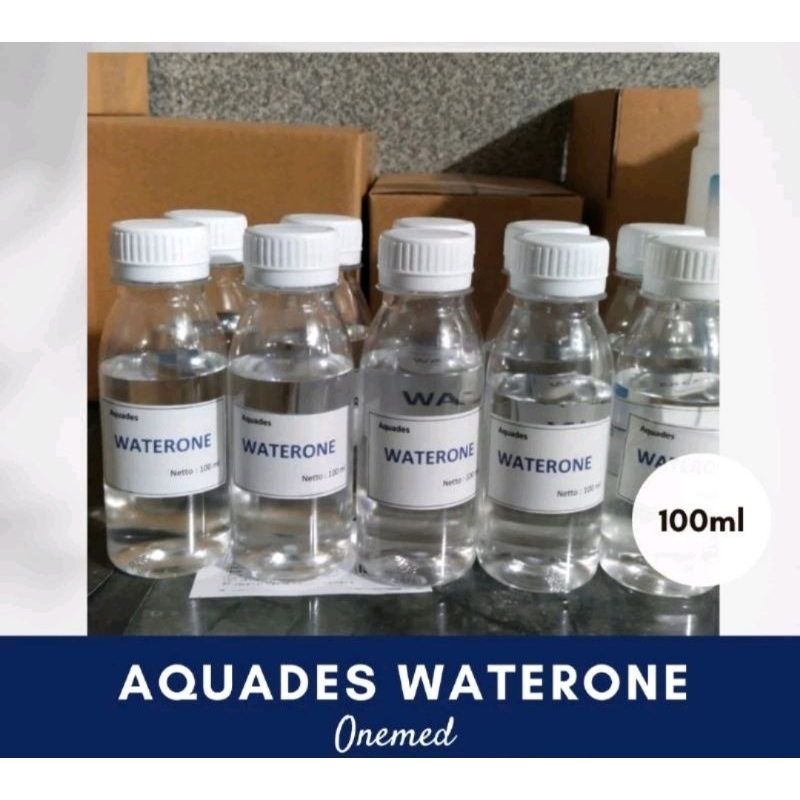 Jual Aquadest / Akuades / Aquades / Air Suling Murni Destilasi 100 ML ...