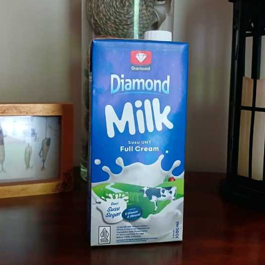 Jual DIAMOND MILK FULL CREAM 1000ml/ Susu UHT Full Cream | Shopee Indonesia