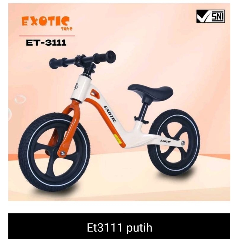 Jual DIJAMIN ORI ET3110 ET 3110 ET3111 ET 3110 et3112 et 3112 et3113 et 3113 sepeda balance bike ...