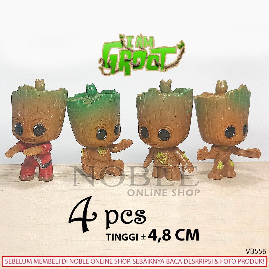 Jual I Am Groot Figure Karakter Guardians Of The Galaxy Super Hero Tree ...