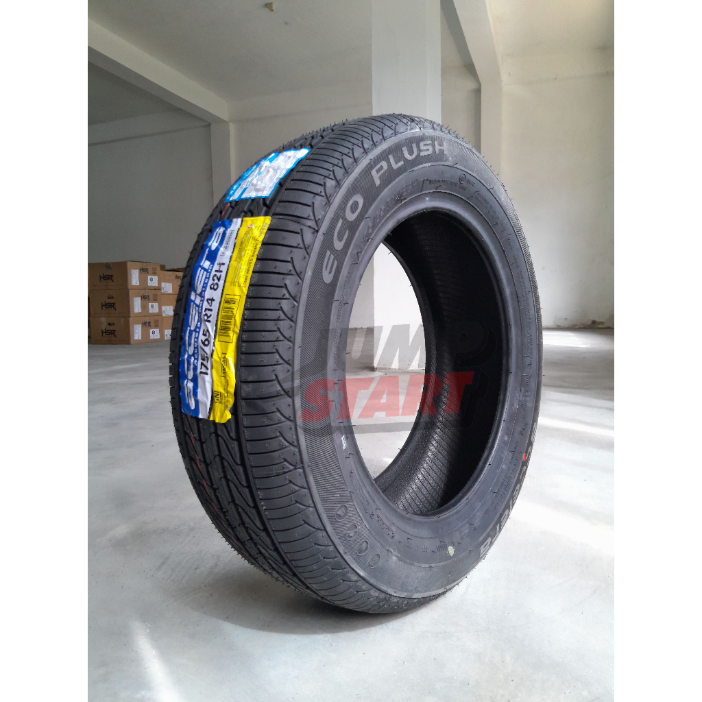 Jual jual ban mobil tubeles awet ring14 accelera type eco plush 175 65 R14 tubles ban mobil ...