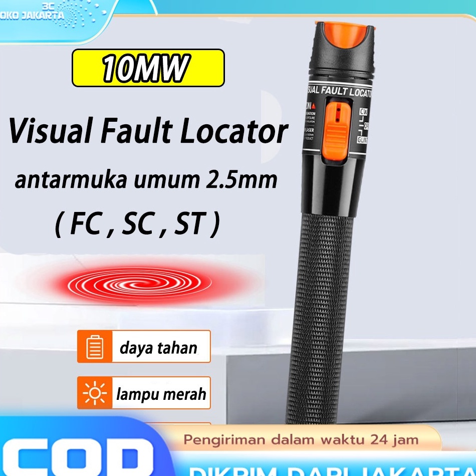 Jual ART M27S VFL 1MW Senter Optik Visual Fault Locator VFL FO Optik ...