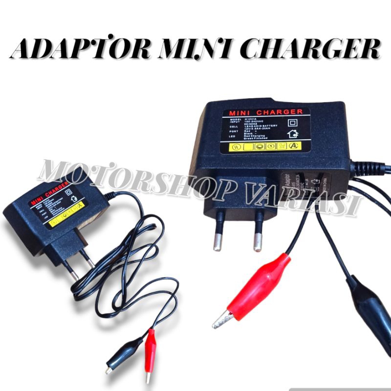 Jual Adaptor Tester Mini / Adaptor Charger Aki / Charger Aki mini ...