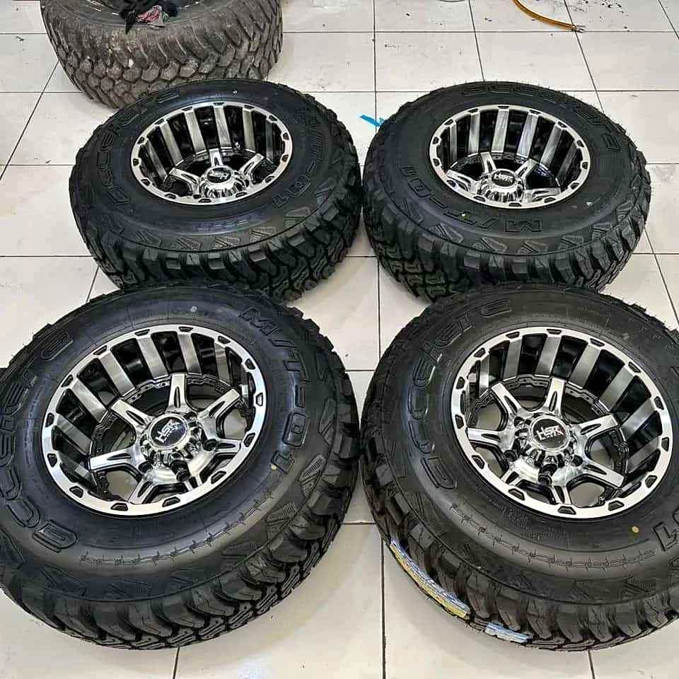 Jual Velg semi off-road murah ring 15 Pcd 5x139,7 lebar 10 hsr asakota ...