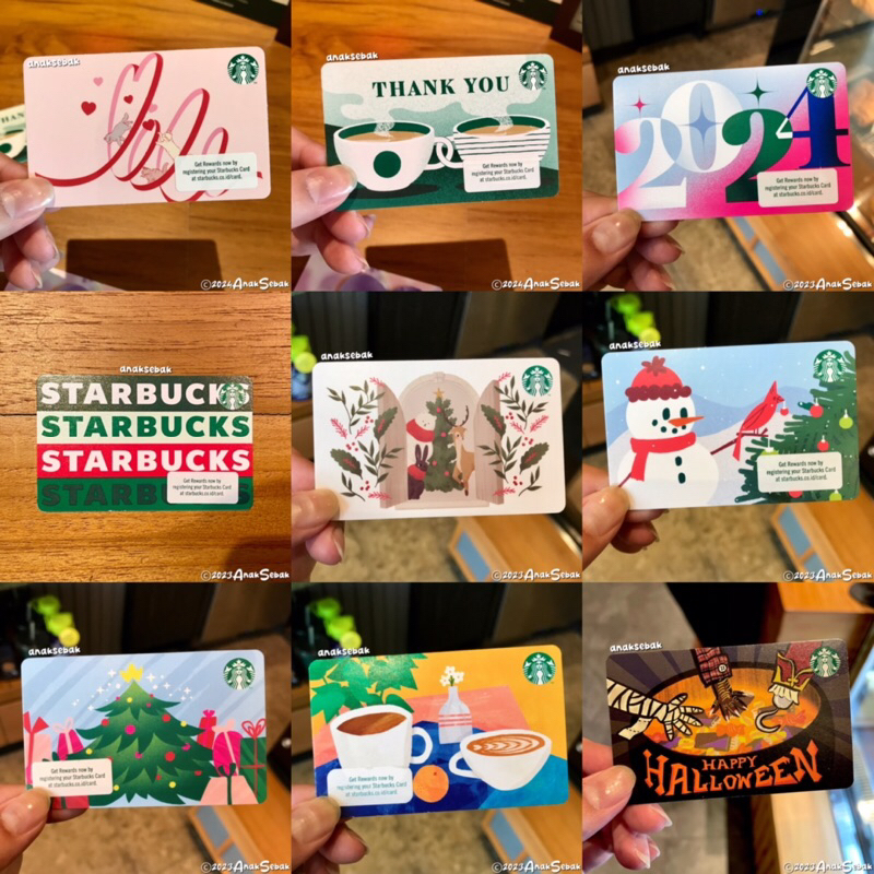 Jual Starbucks Card INDONESIA Limited Series From Every Season (NEW ...