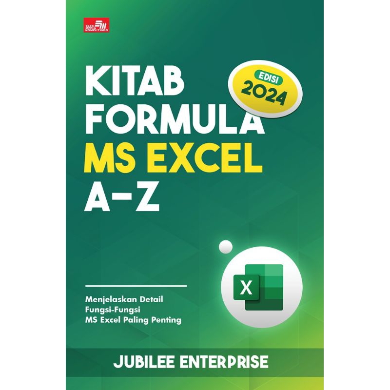 Jual Buku Kitab Formula Microsoft Excel A-Z Edisi 2024 - Jubilee ...