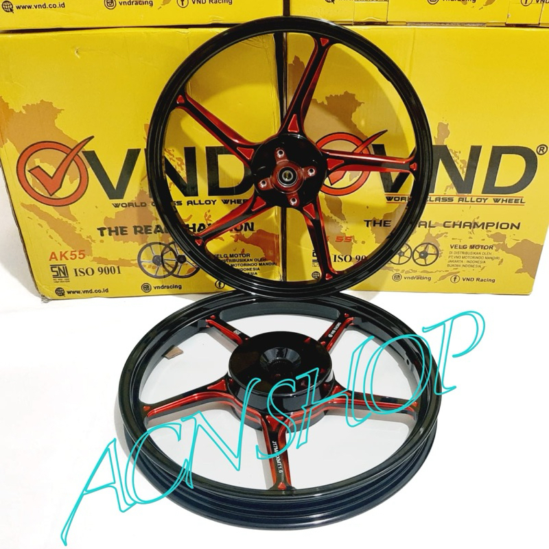 Jual Velg Racing VND AK 55 TWO TONE Beat Vario 110 Scoopy Genio Vario 125 Vario 125 Vario 150 ...