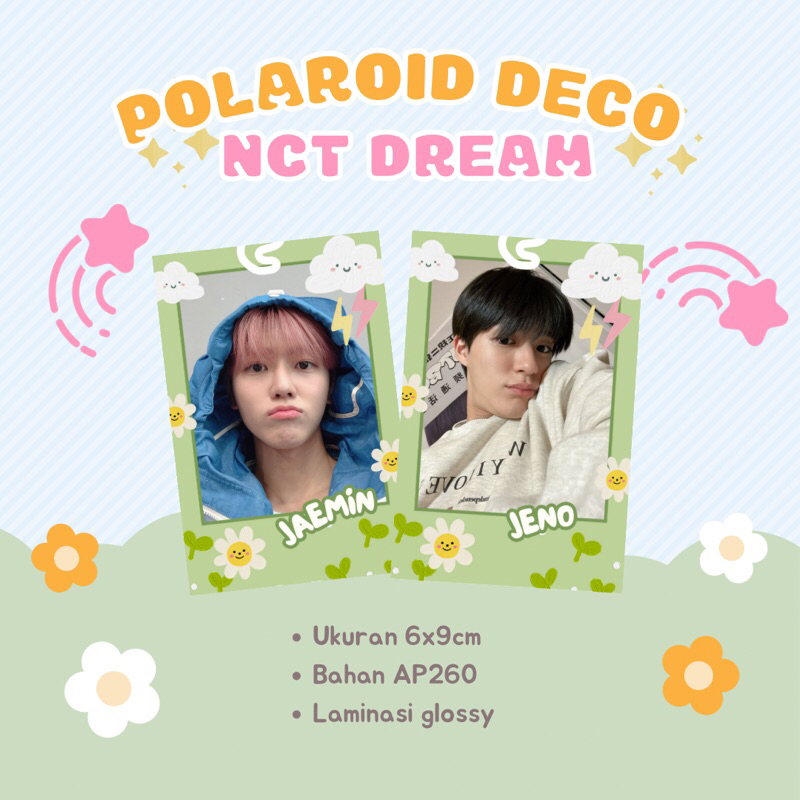 Jual Polaroid Deco NCT DREAM Foto Fankit Freebies Merchandise Kpop ...