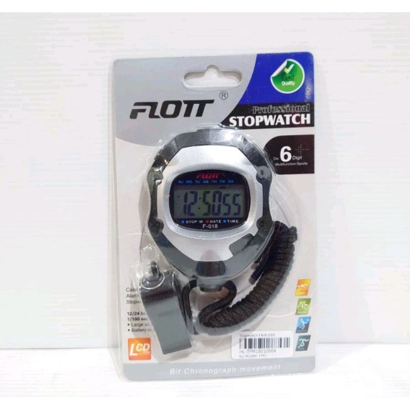 Jual Stopwatch Digital Olahraga Stopwatch Profesional Plus Peluit Angka ...