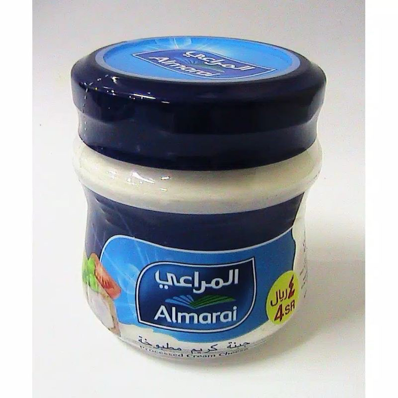 Jual Almarai Cream Cheese 120gram Original Arab Saudi | Shopee Indonesia