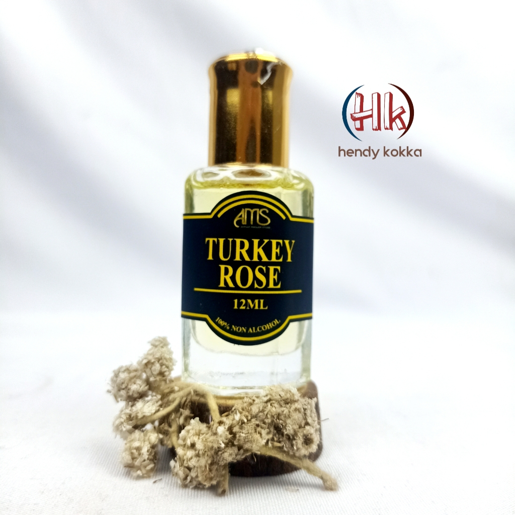 Jual PARFUM SHALAT AROMA TURKEY ROSE 100% ORI OLES 12ML (BY AMS ...