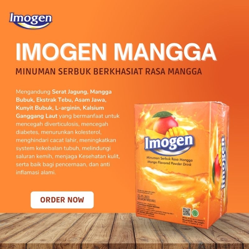 Jual MANGO IMOGEN (PER 5 SACHET) | Shopee Indonesia