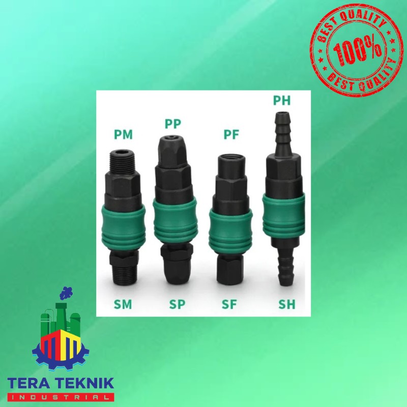 Jual Quick coupler PVC PM40+SM40 PP40+SP40 PF40+SF40 READY | Shopee ...