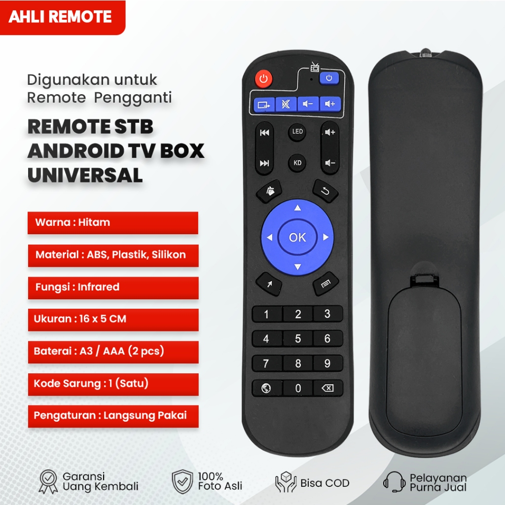 Jual Remote Android TV BOX Universal / Remot STB MeeCool BB2 | Shopee Indonesia