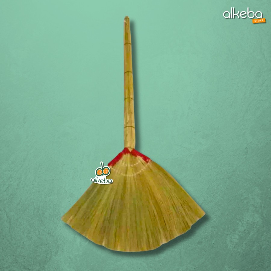 Jual Sapu Lantai Rayung Tradisional Rawis Jerami anyaman Broom | Shopee ...