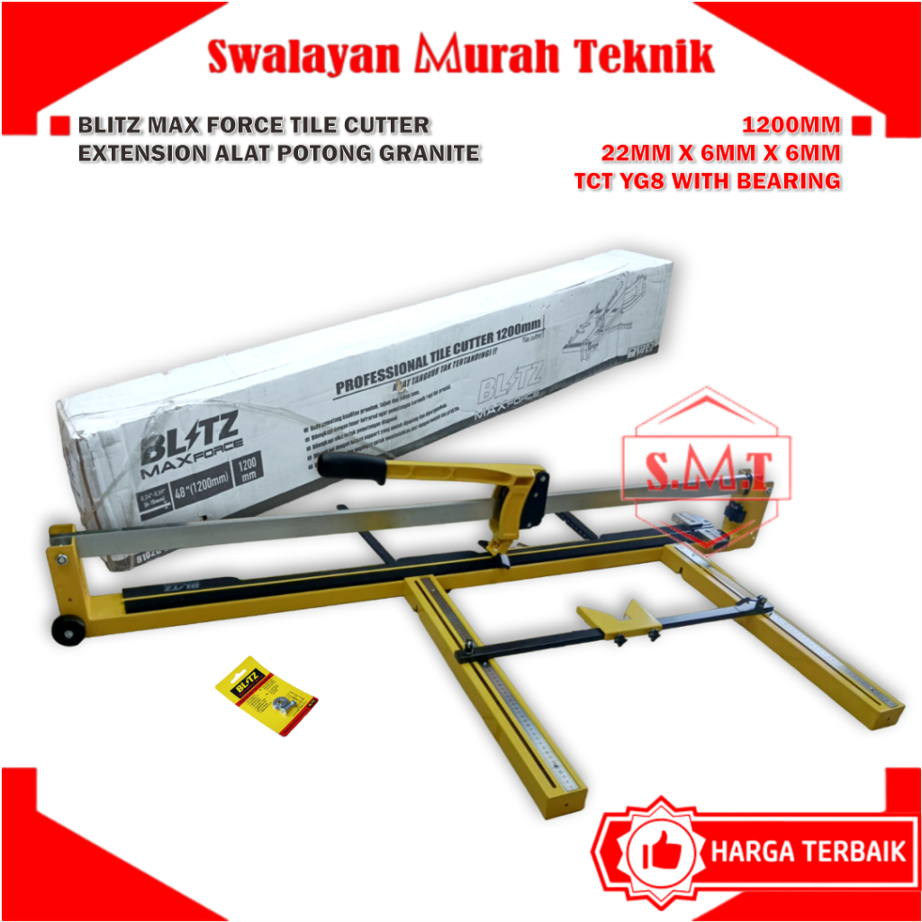 Jual BLITZ MAX FORCE Tile Cutter 1200mm Extension Alat Meja Potong ...
