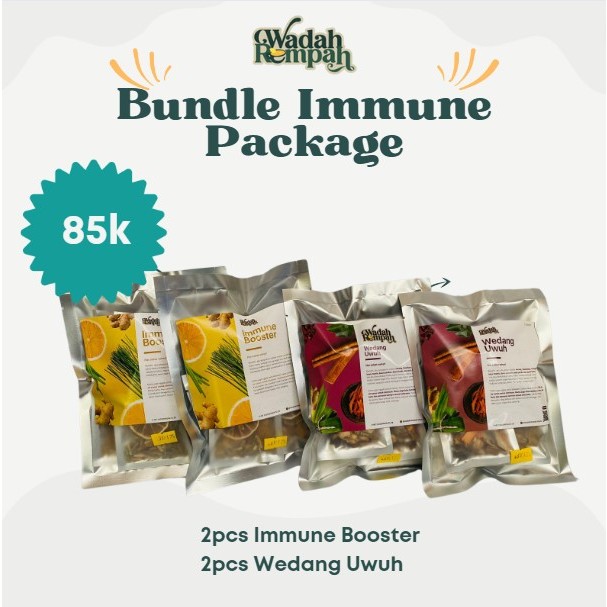 Jual PAKET BUNDLING Immune Booster dan Wedang Uwuh Minuman Herbal ...