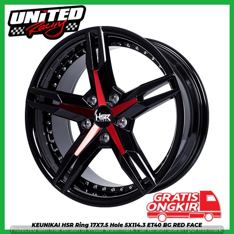 Jual VELG RACING RING 17 MOBIL ALTIS CIVIC SELTOS BRV ERTIGA R17 HSR KEUNIKAI MODEL BINTANG ...