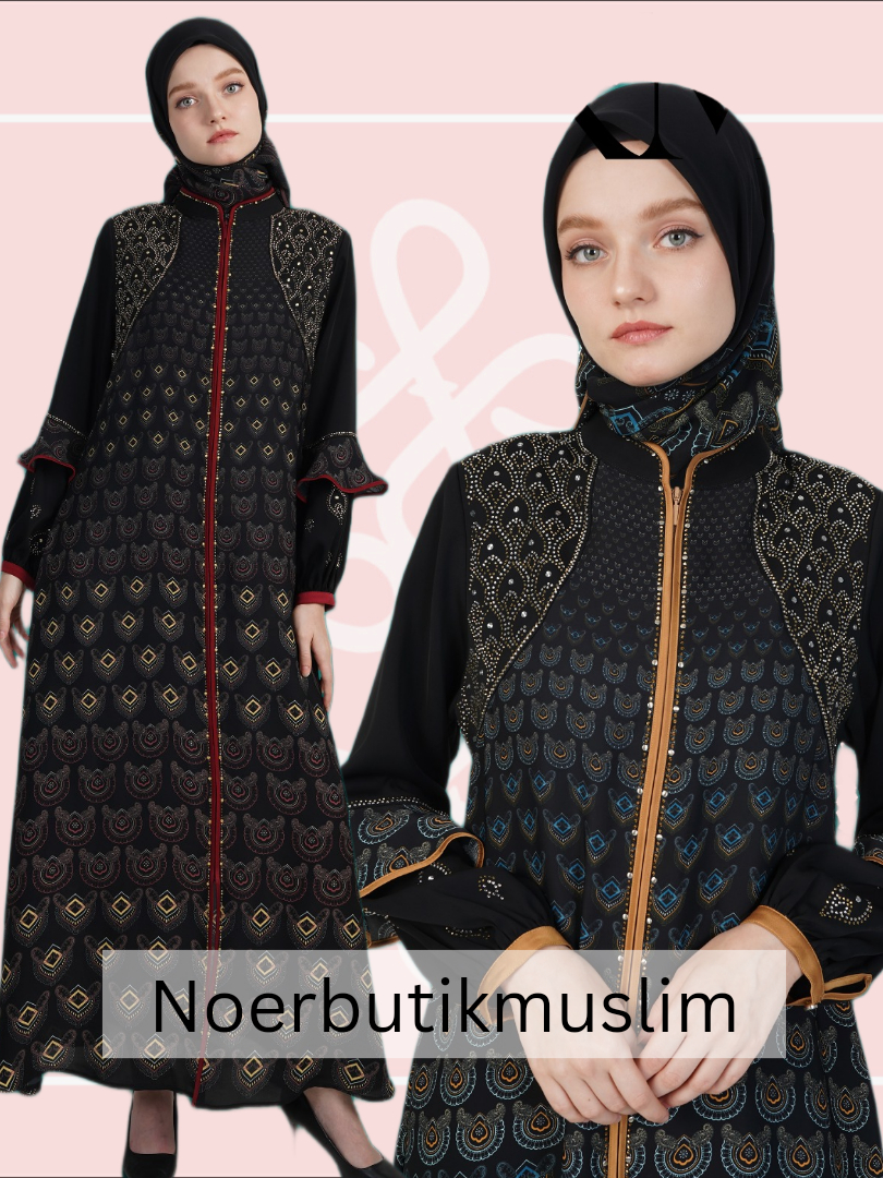 Jual Hikmat Fashion Original A9200 Abaya Hikmat noerbutikmuslim | Shopee Indonesia