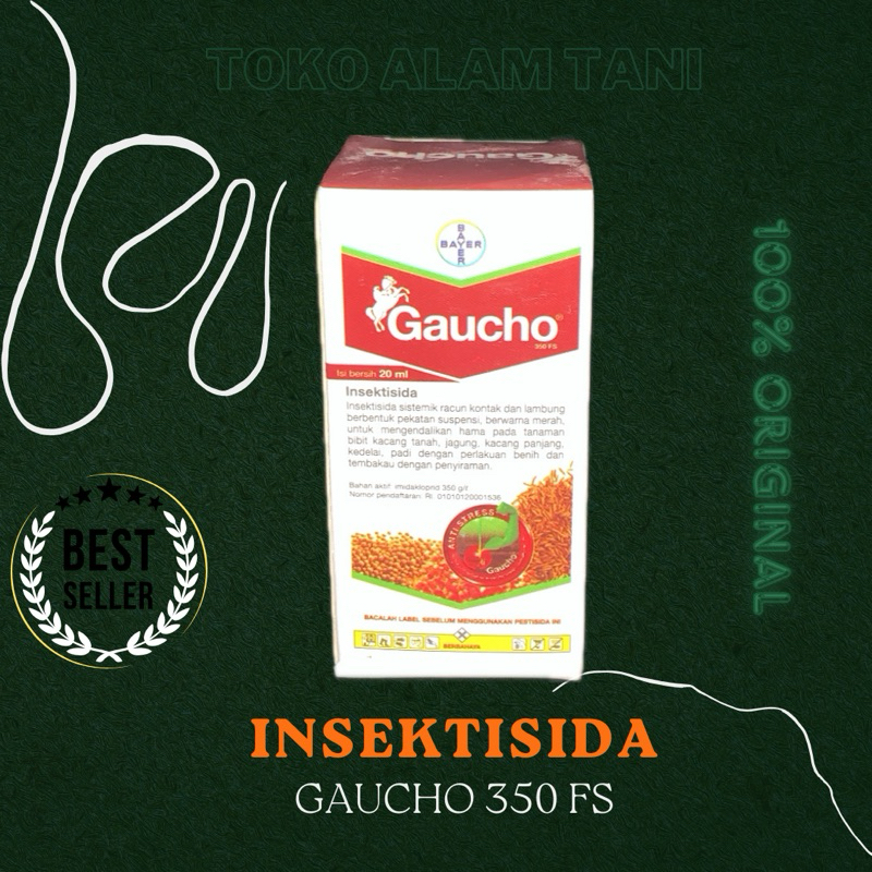 Jual Insektisida Perlakuan Benih Jagung Gaucho 350 FS 20 ml (Untuk 5 kg ...